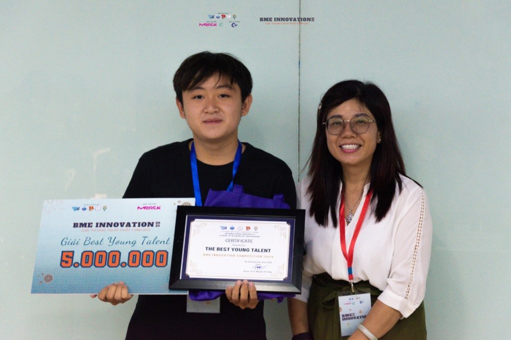 MIẾNG DÁN VI KIM TRÁNH THAI GIÀNH CHIẾN THẮNG CUỘC THI BME INNOVATION 2023 | Trường Đại học Quốc ...