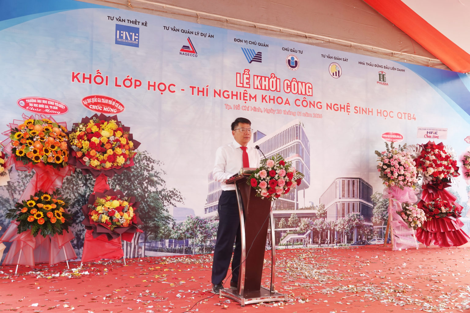 INTERNATIONAL UNIVERSITY BREAKS GROUND ON QT.B4 CLASSROOM–LABORATORY ...